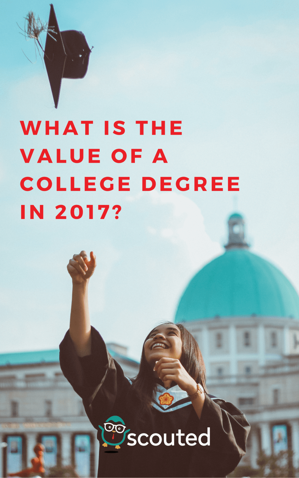 What is the value of a degree in in 2017